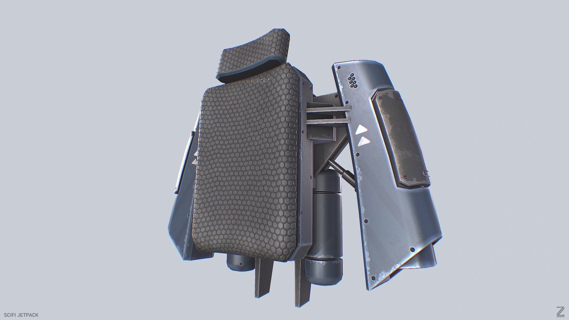 3D model Scifi Jetpack VR / AR / low-poly | CGTrader