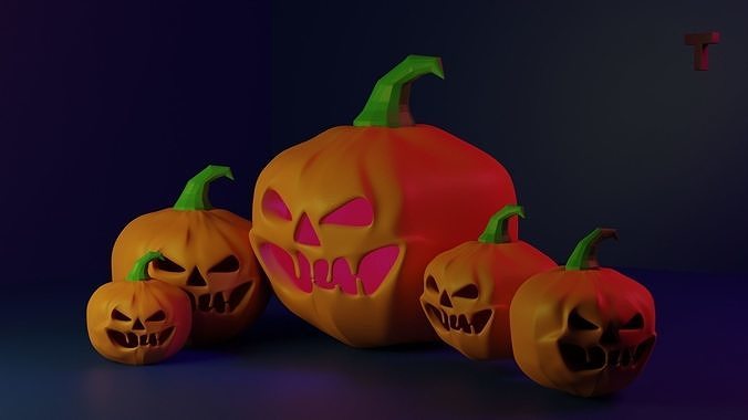 PUMPKIN free 3D model 3D printable | CGTrader