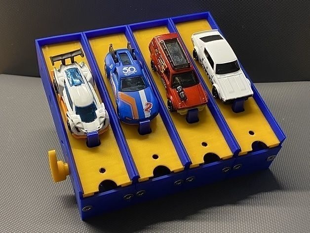 THE N-LANES DIECAST CAR STARTER BOX 3D model 3D printable | CGTrader