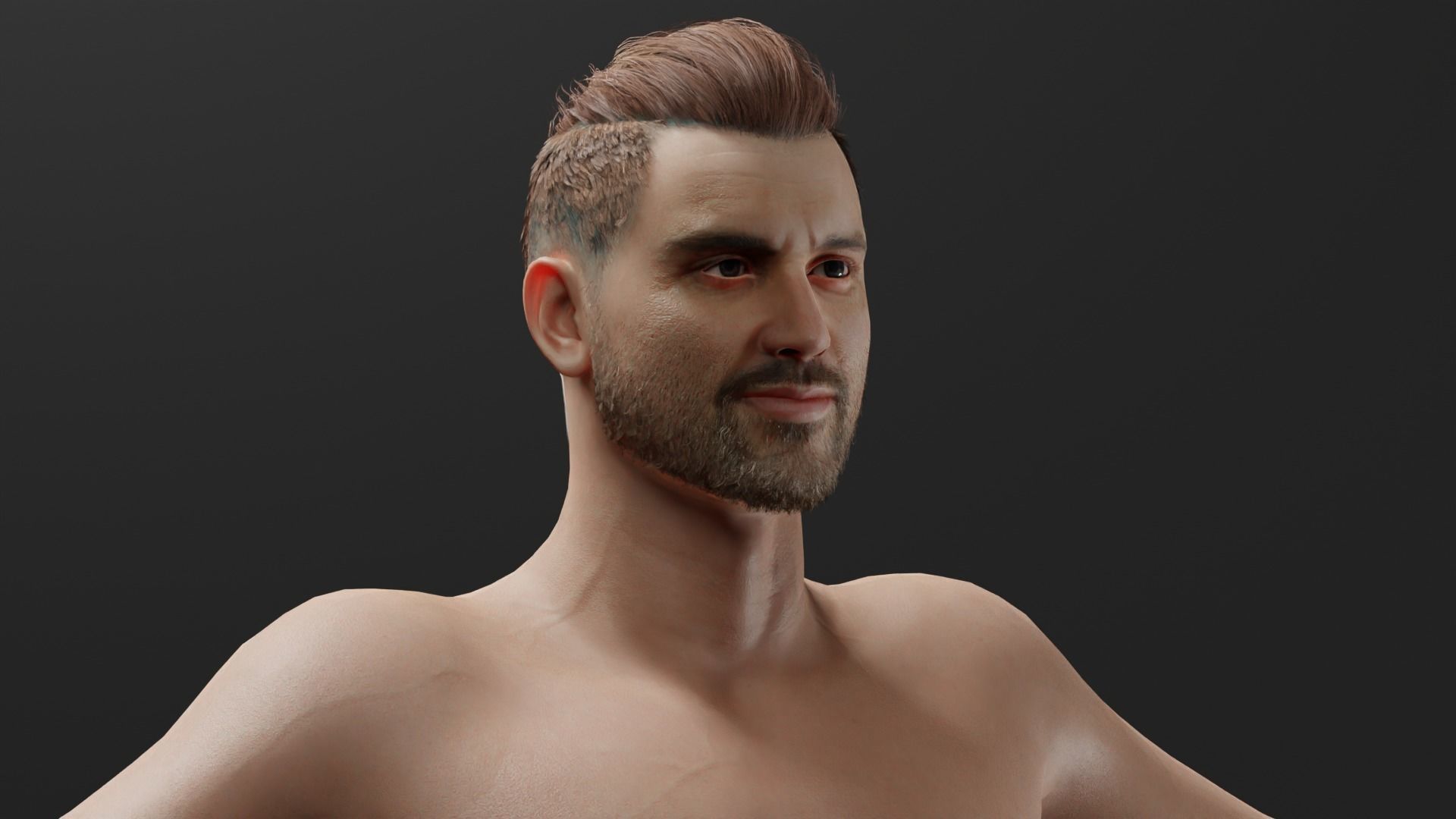 Realistic Male Character - Shannon 3D model rigged | CGTrader