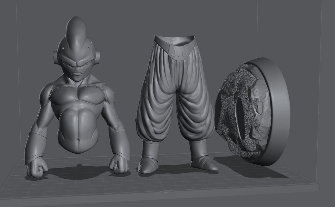 Kid Boo - Dragon Ball Z 3D model 3D printable | CGTrader