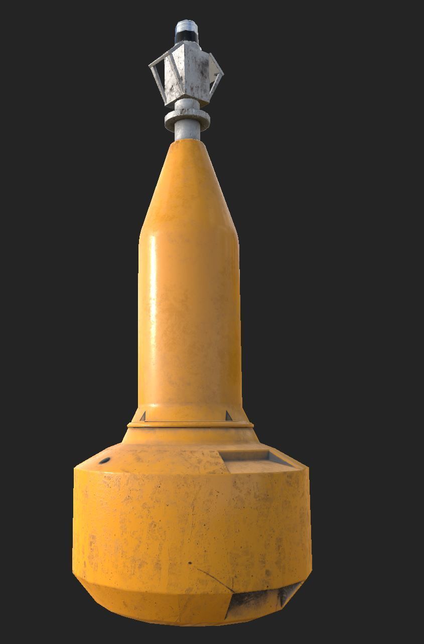 3D model Navigation Buoy 3D Game Ready Asset Prop VR AR VR / AR / low ...