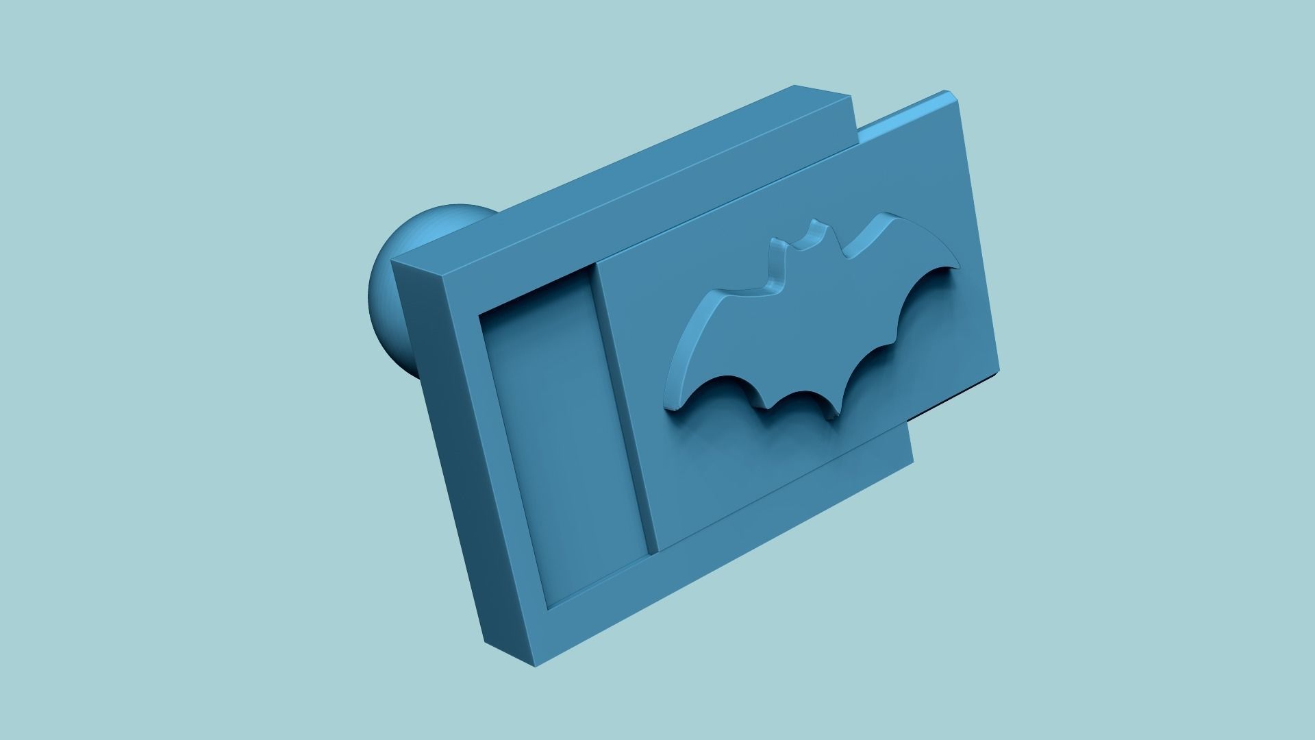 Stamp 50 - Bat - Fondant Decoration Maker Toy 3D model 3D printable ...