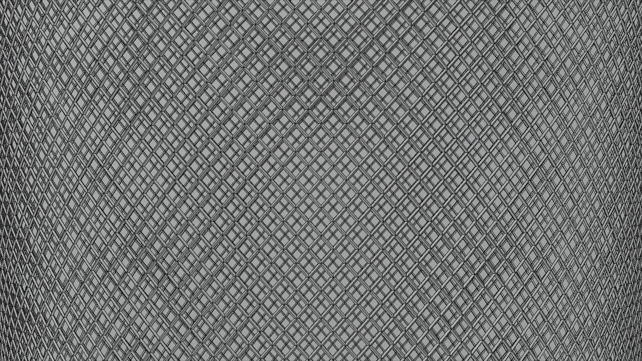 Wire mesh trash cans 3D model | CGTrader