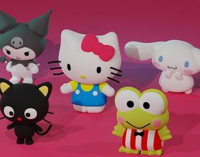 Low-poly Sanrio 3D Models | CGTrader