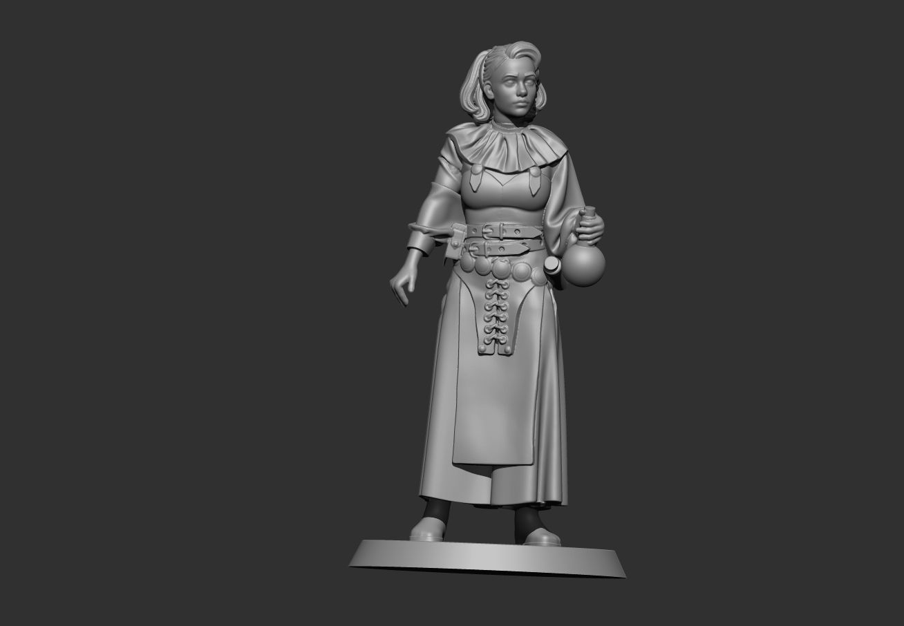 Alchemist 3D model 3D printable | CGTrader