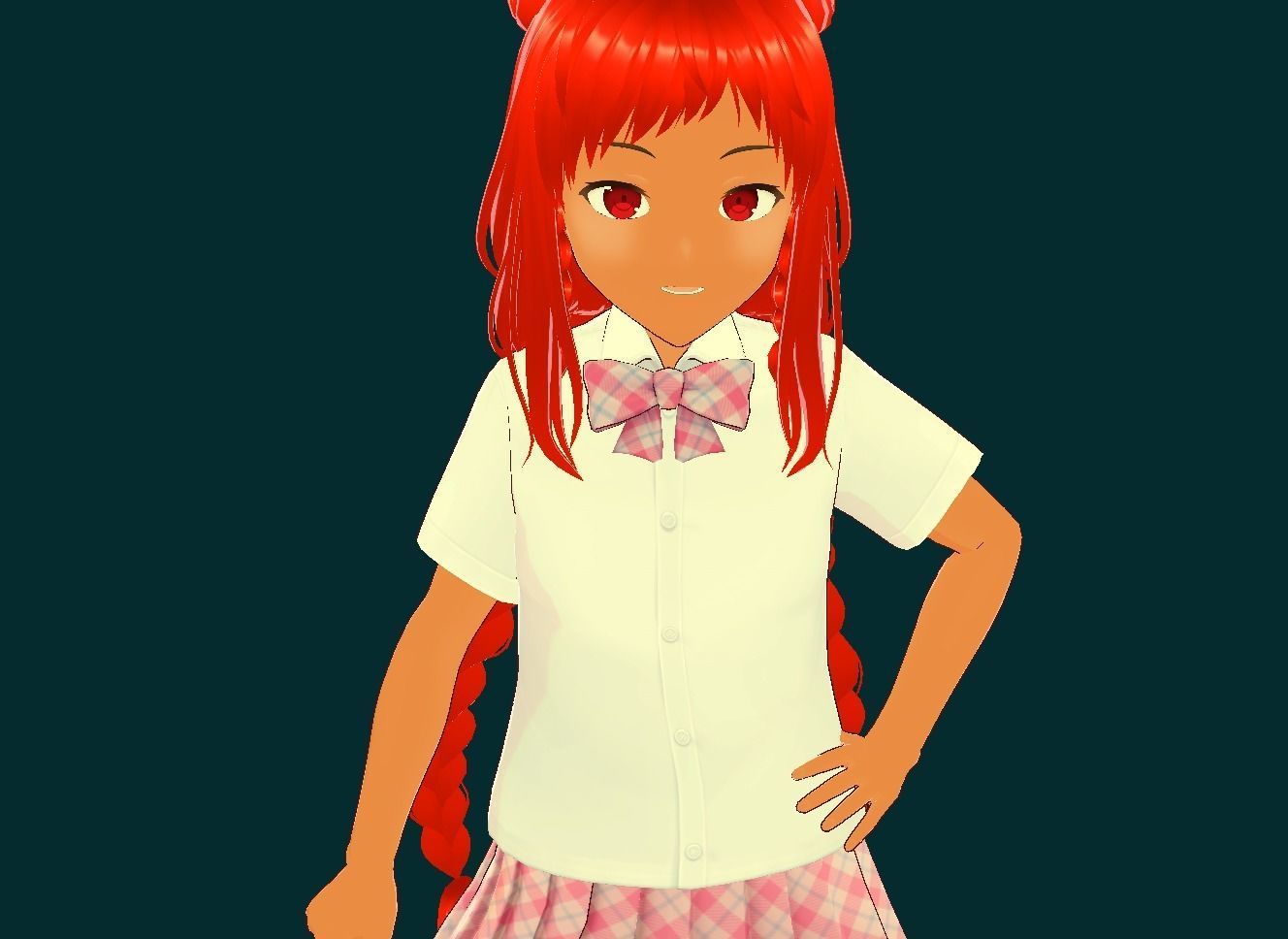 3D model Rena original vrchat VR / AR / low-poly | CGTrader