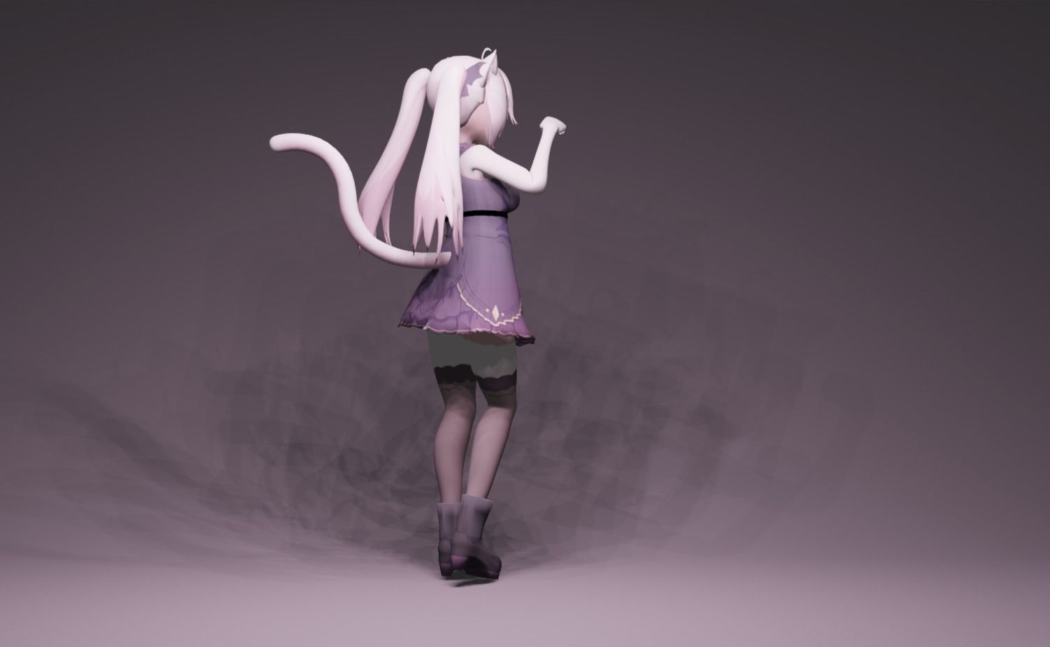 Anime Character - Nyatasha Nyanners 3D model | CGTrader