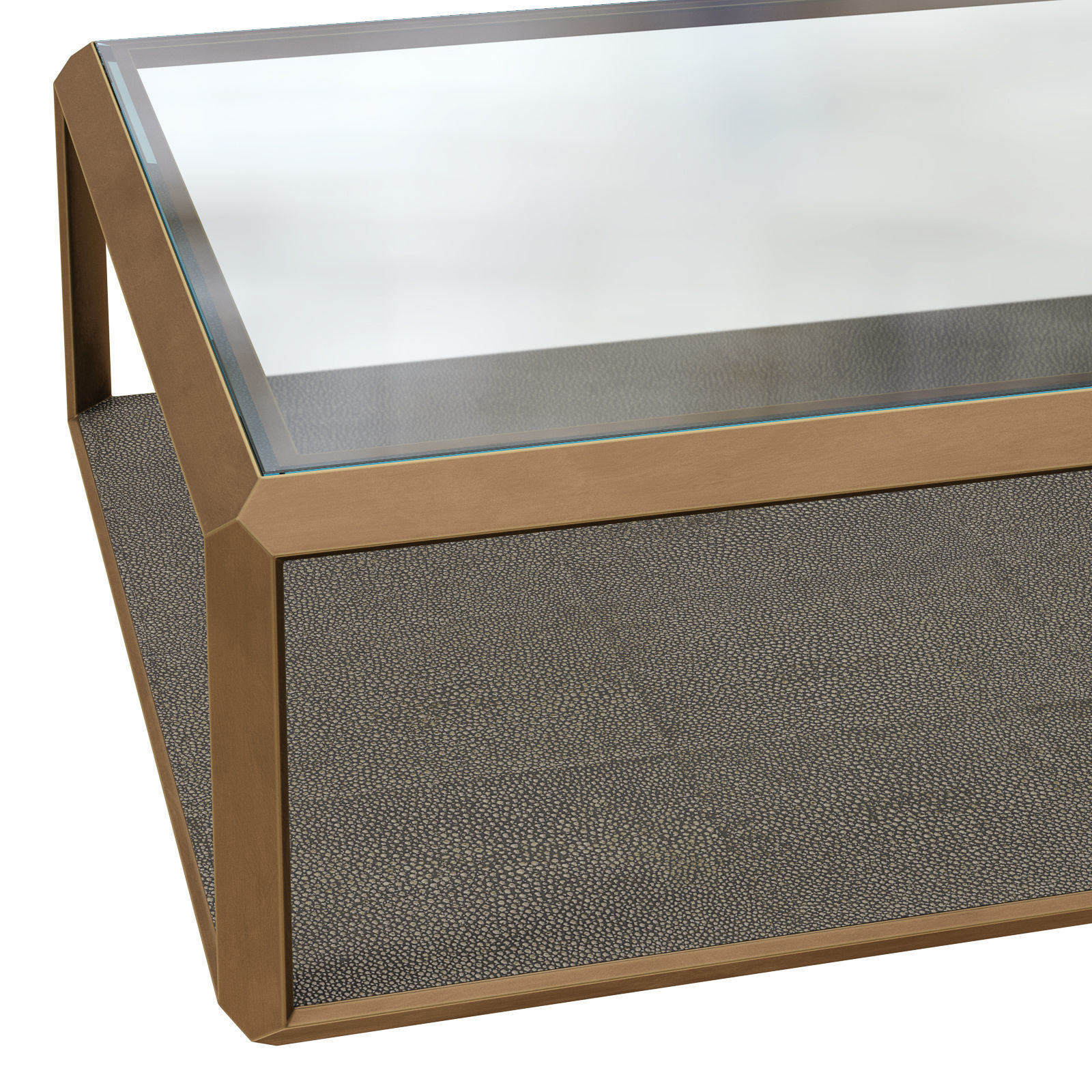 3D model Coco Republic Max Glass console side table and coffee tables VR / AR / low-poly | CGTrader