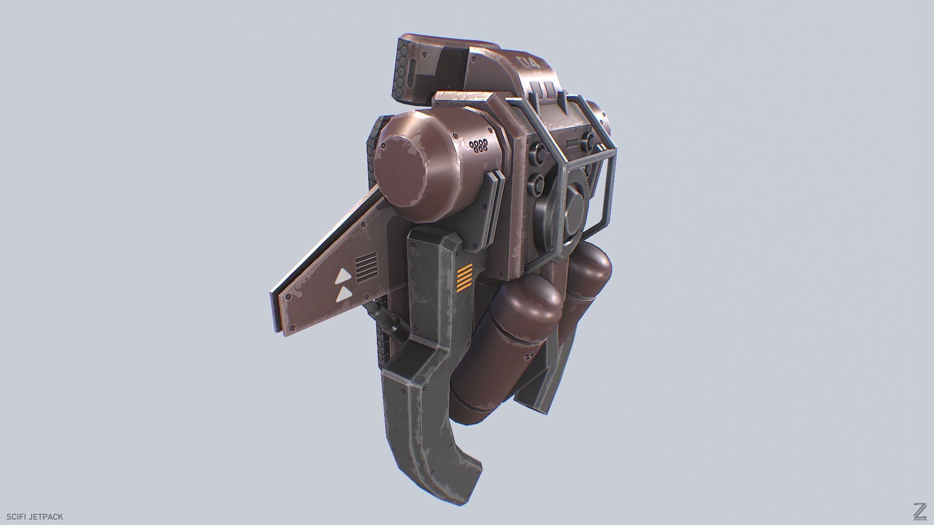 3D model Scifi Jetpack VR / AR / low-poly | CGTrader