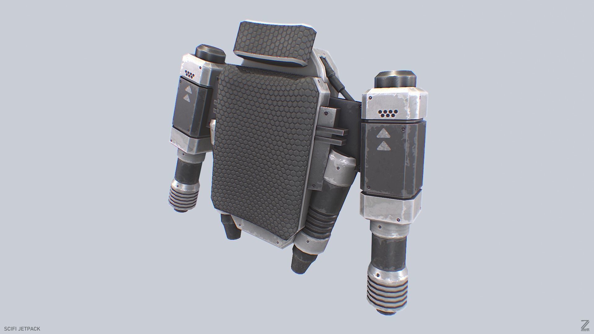 3D model Scifi Jetpack VR / AR / low-poly | CGTrader