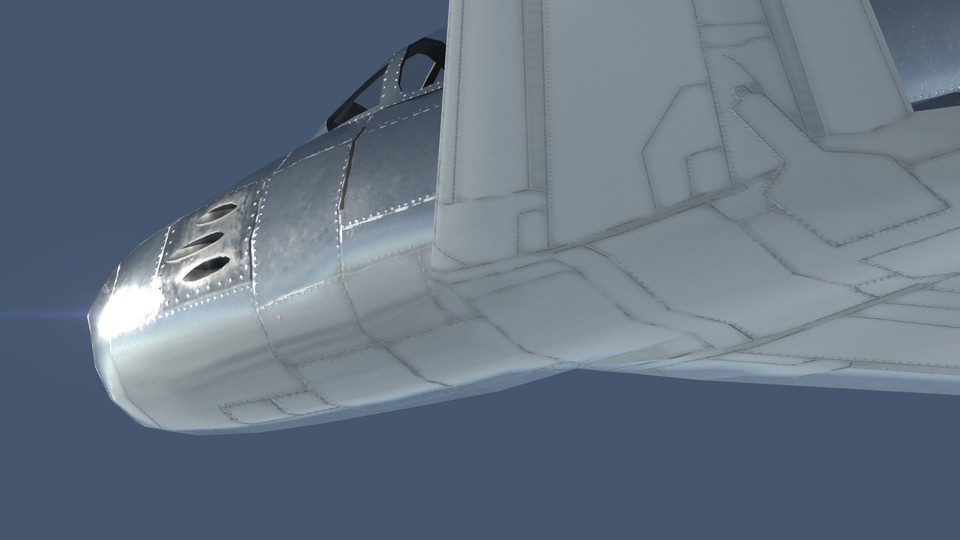 3D model F-86 Sabre USAF Clean VR / AR / low-poly | CGTrader