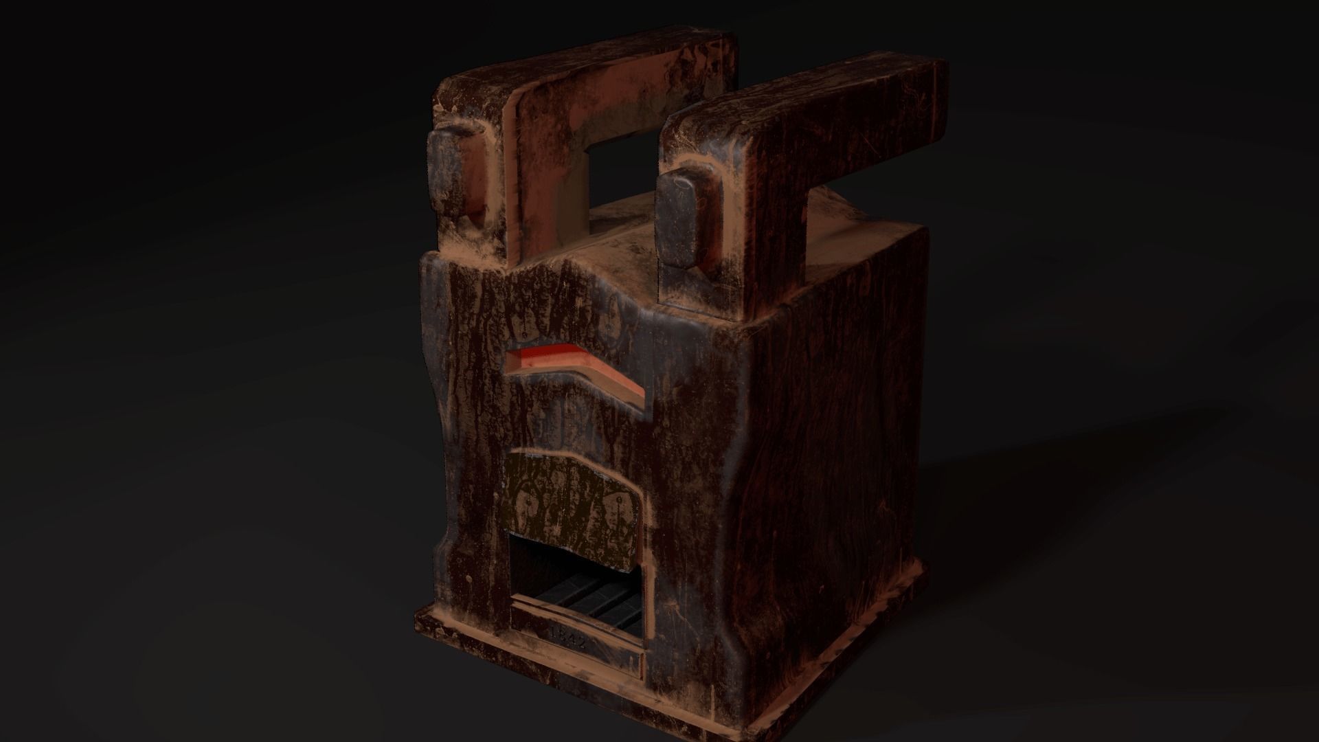 3D model Cremation Burnner VR / AR / low-poly | CGTrader