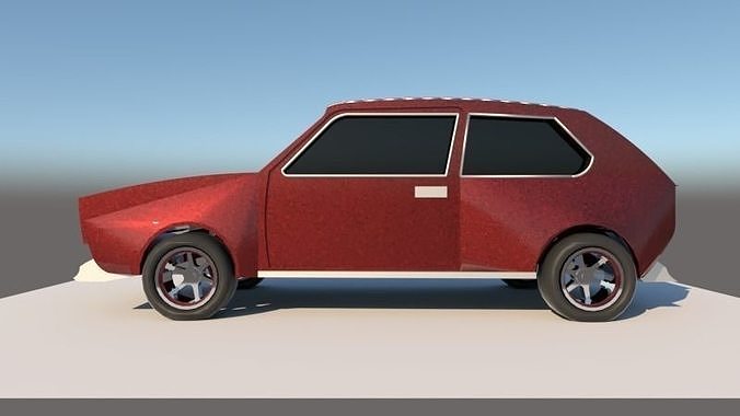 3D model Yugo car 3d model VR / AR / low-poly | CGTrader