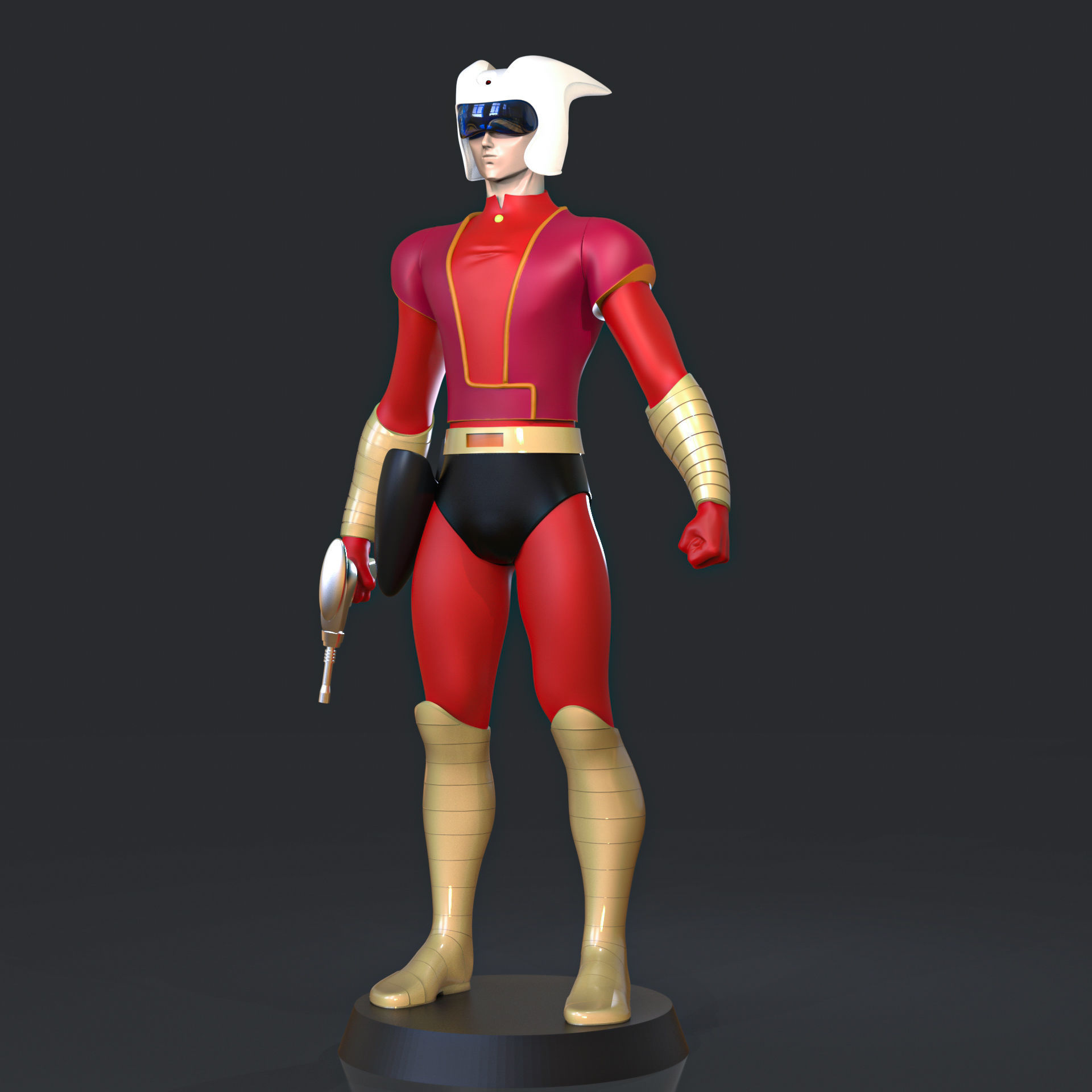 Koji Kabuto Mazinger Z 3D model 3D printable | CGTrader