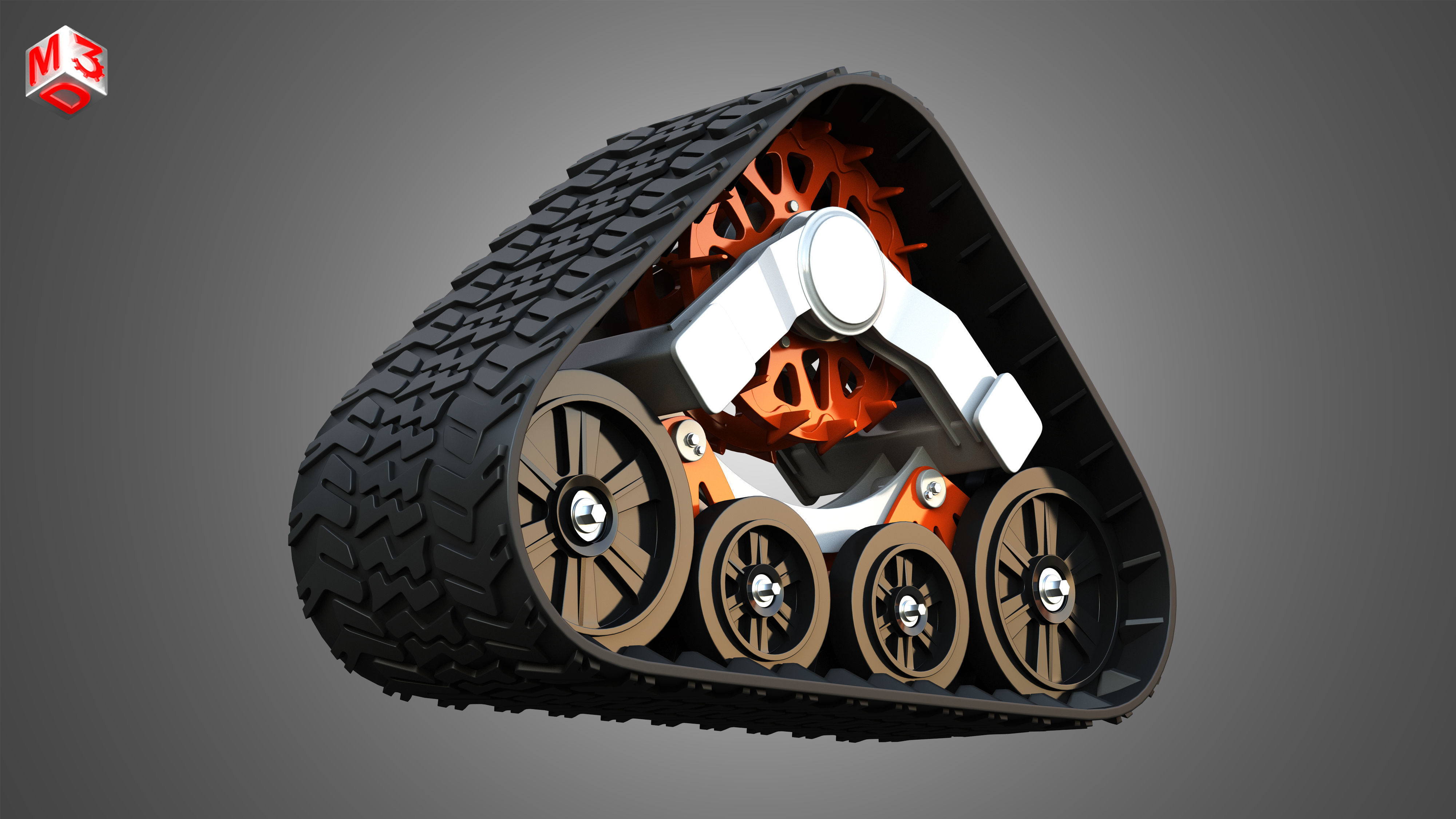 Toolcat UW56 Crawlers 3D model | CGTrader