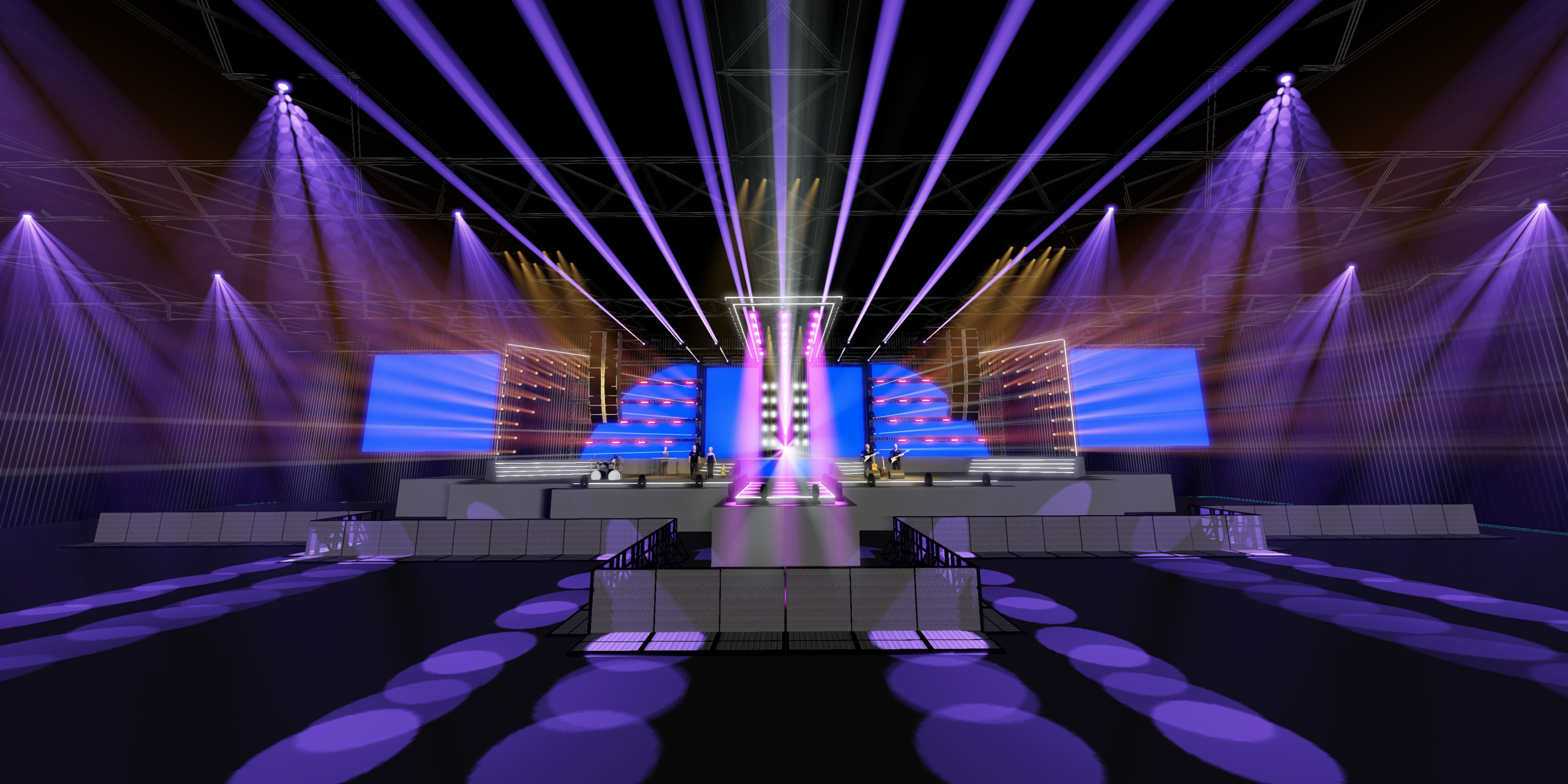 3D stage design 3D model 3D printable | CGTrader