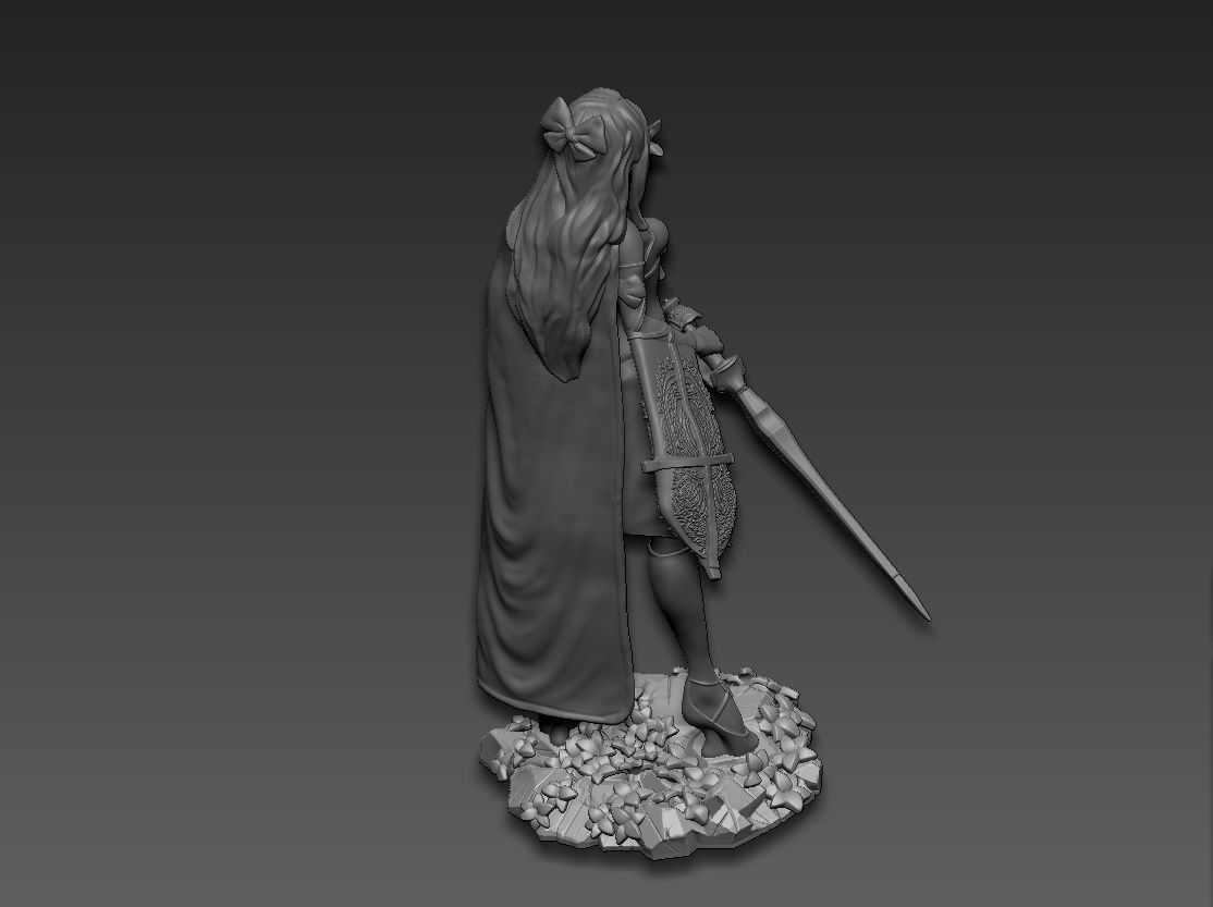 Zero Drakengard 3D model 3D printable | CGTrader