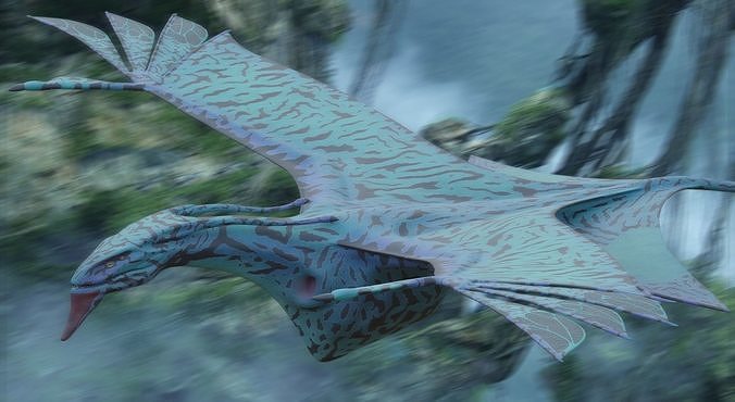 3D model Banshee Ikran from Avatar VR / AR / low-poly | CGTrader