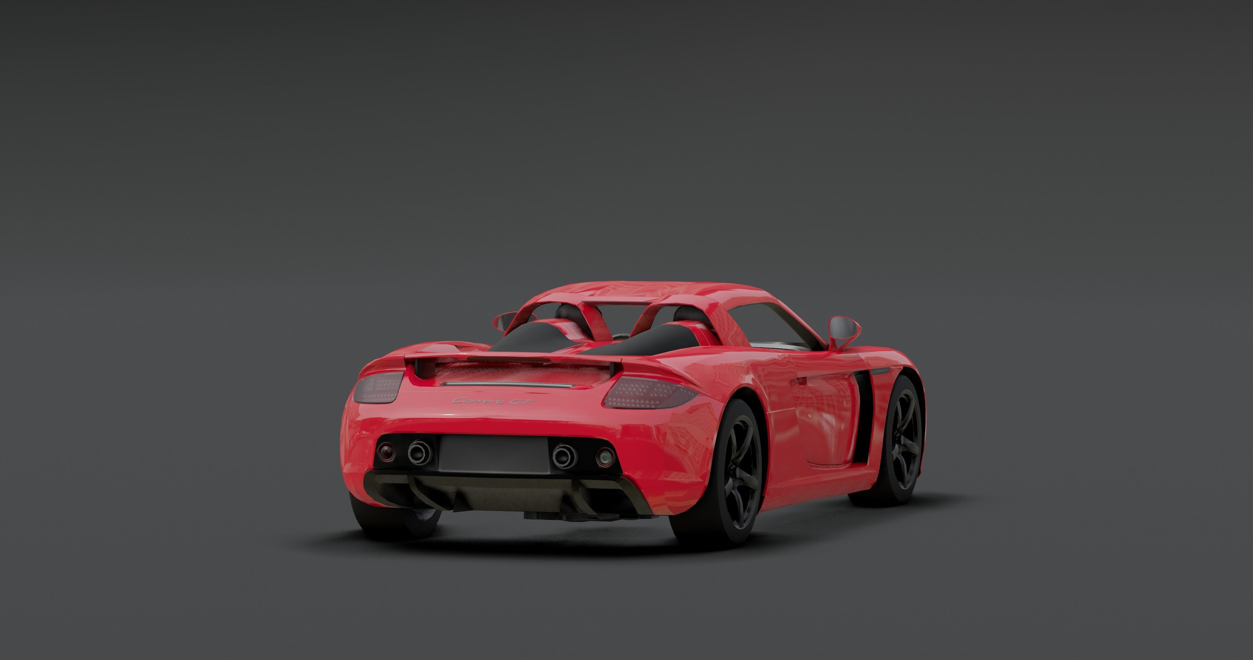 3D model Porsche Carerra GT VR / AR / low-poly | CGTrader