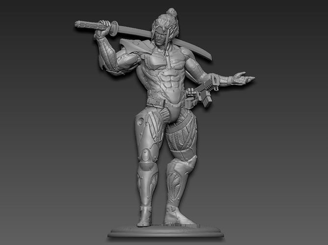 Metal gear rising jetstream sam 3D model 3D printable | CGTrader