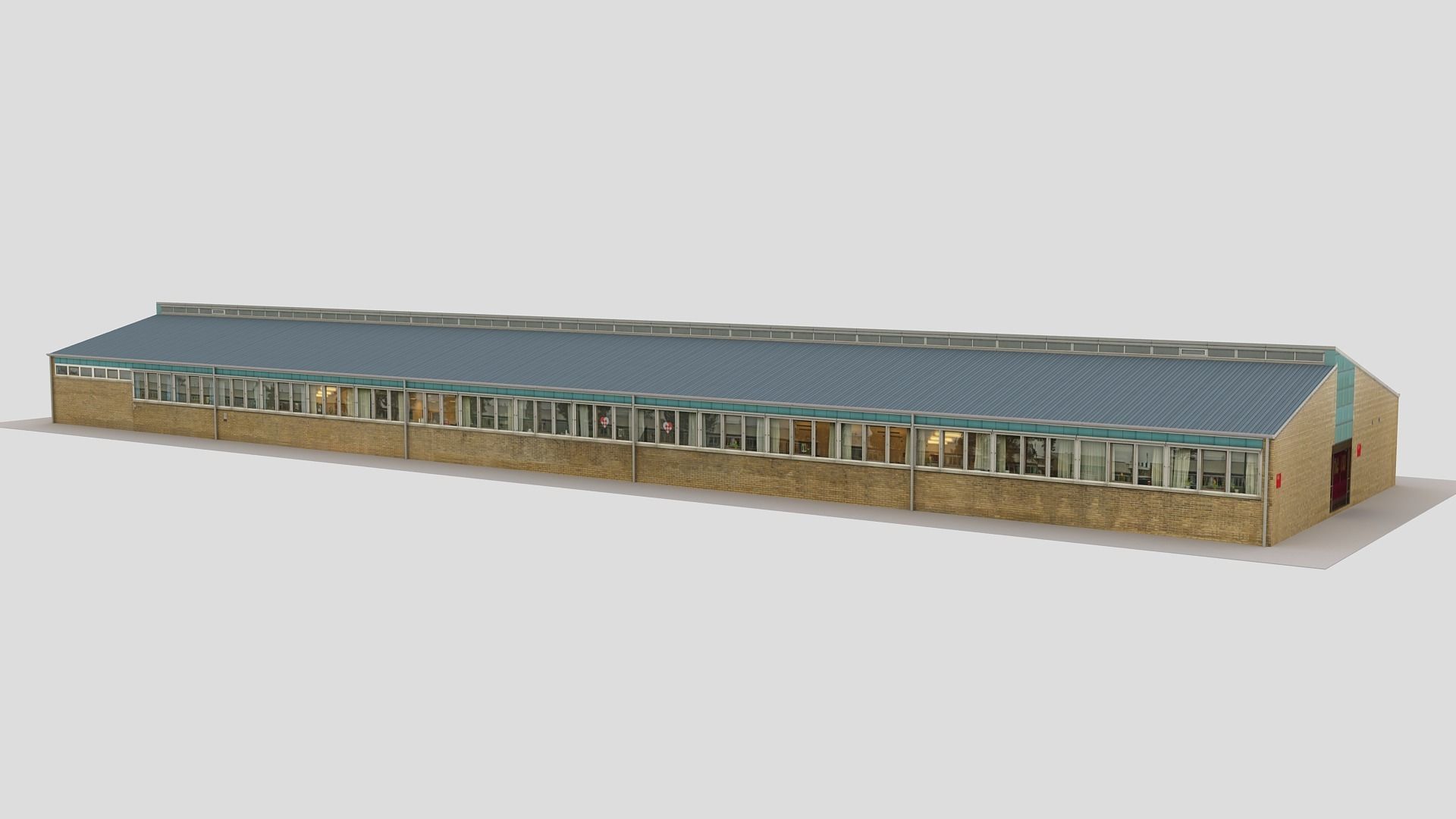 Realistic European City Block Building 3d model 01 3D model | CGTrader