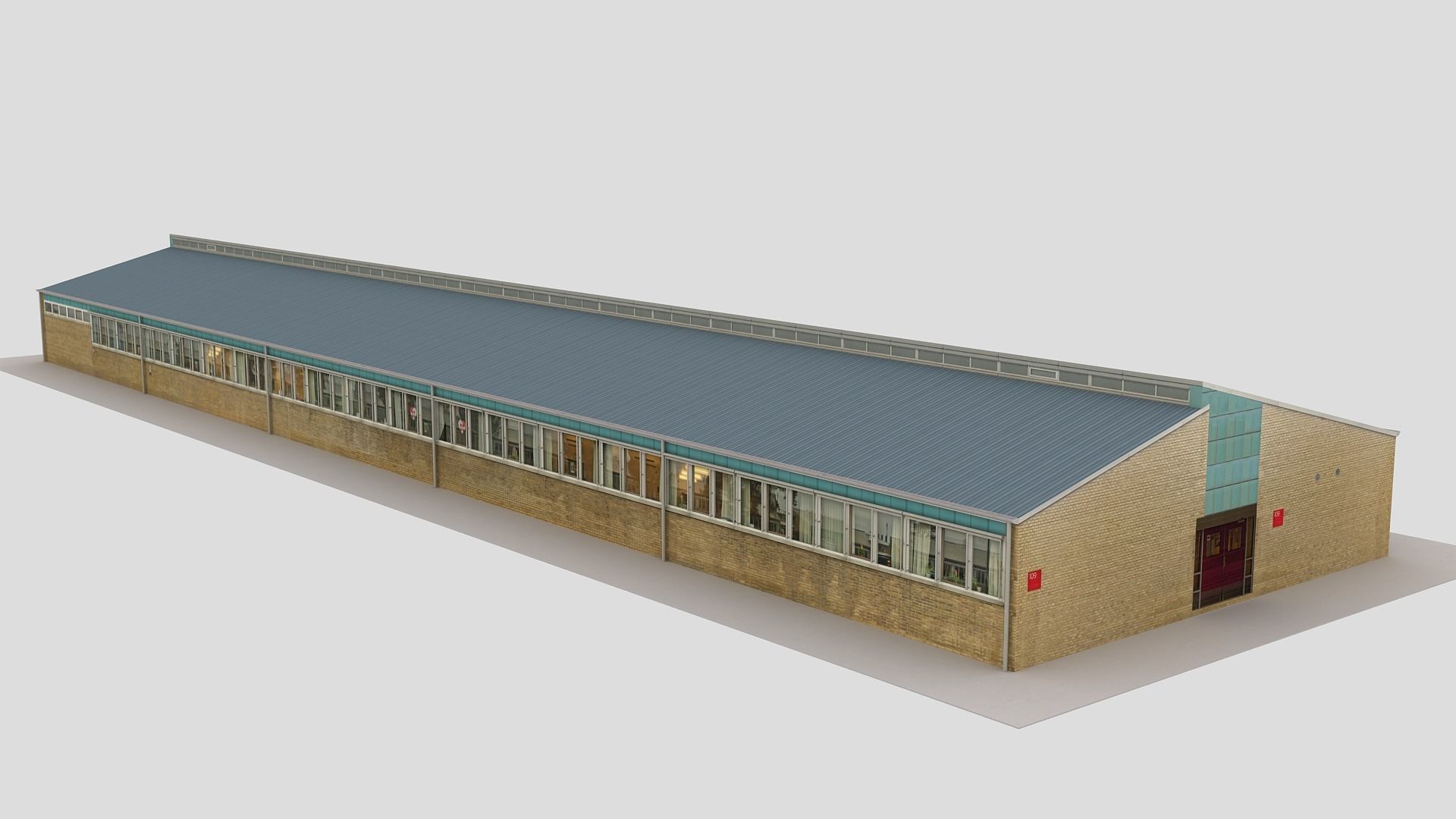 Realistic European City Block Building 3d model 01 3D model | CGTrader