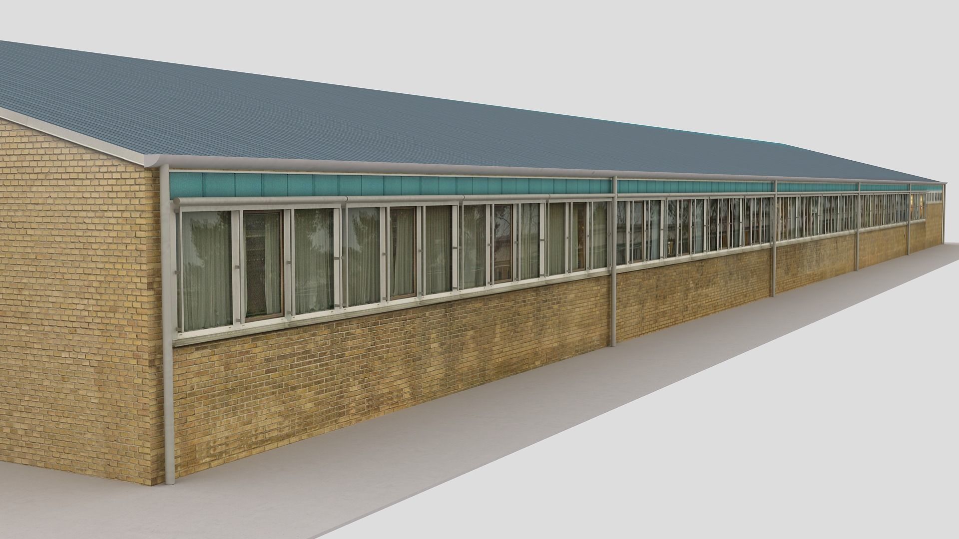 Realistic European City Block Building 3d model 01 3D model | CGTrader