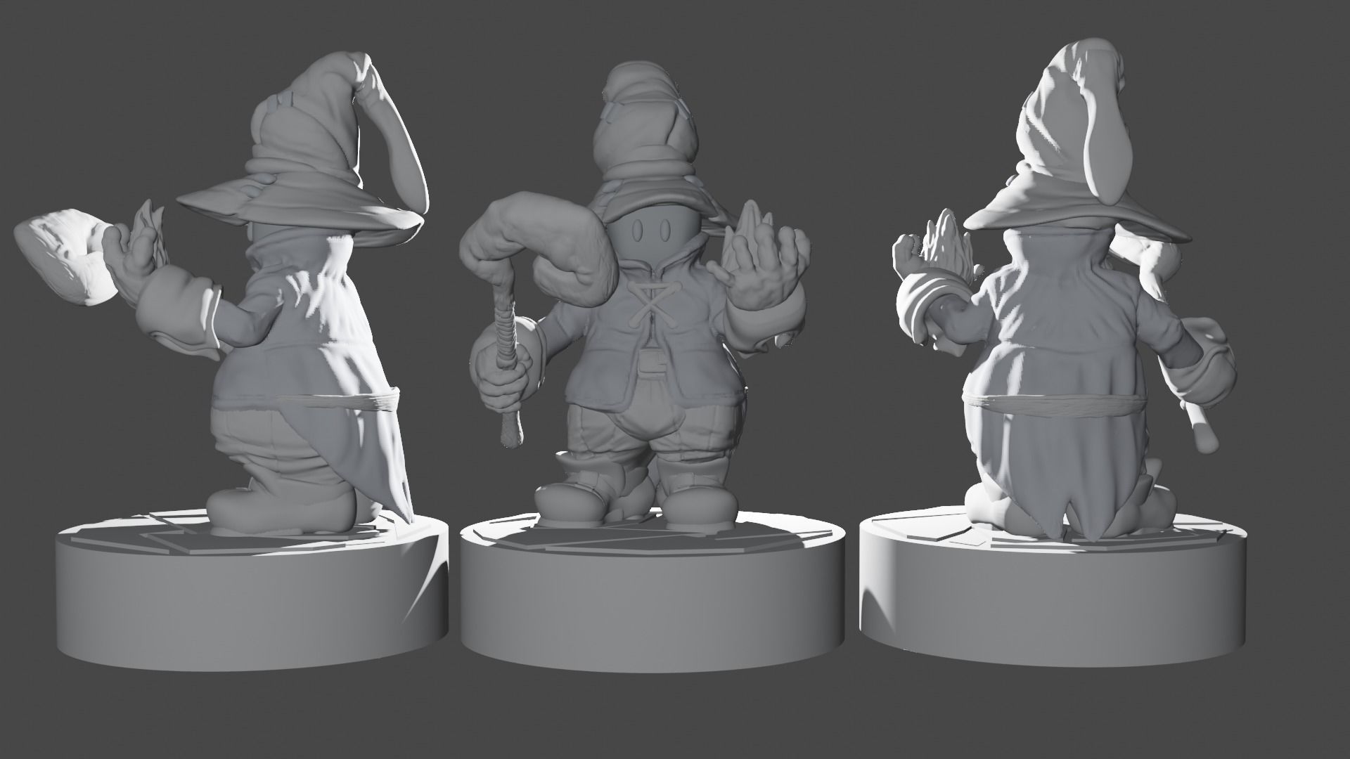Vivi game final fantasy 9 3D model 3D printable | CGTrader