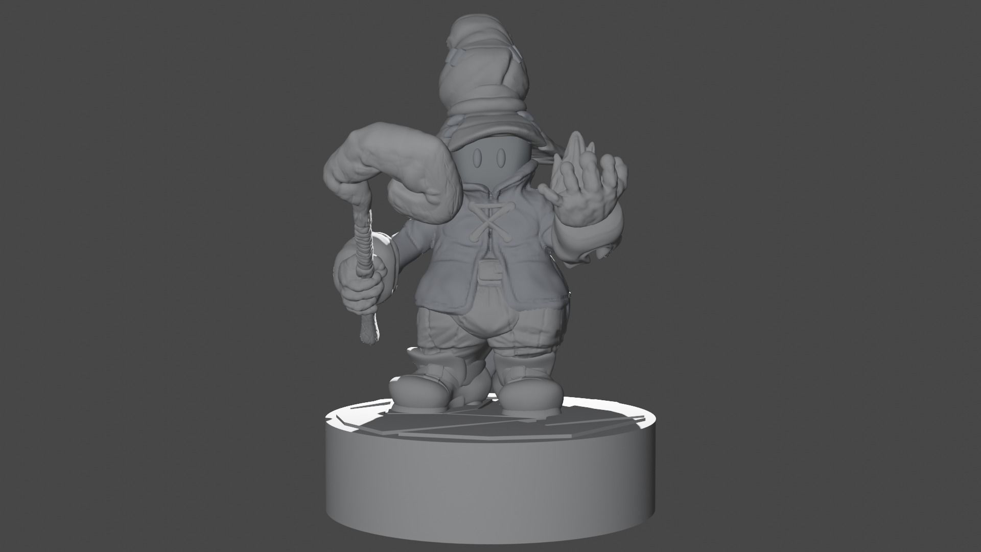 Vivi game final fantasy 9 3D model 3D printable | CGTrader