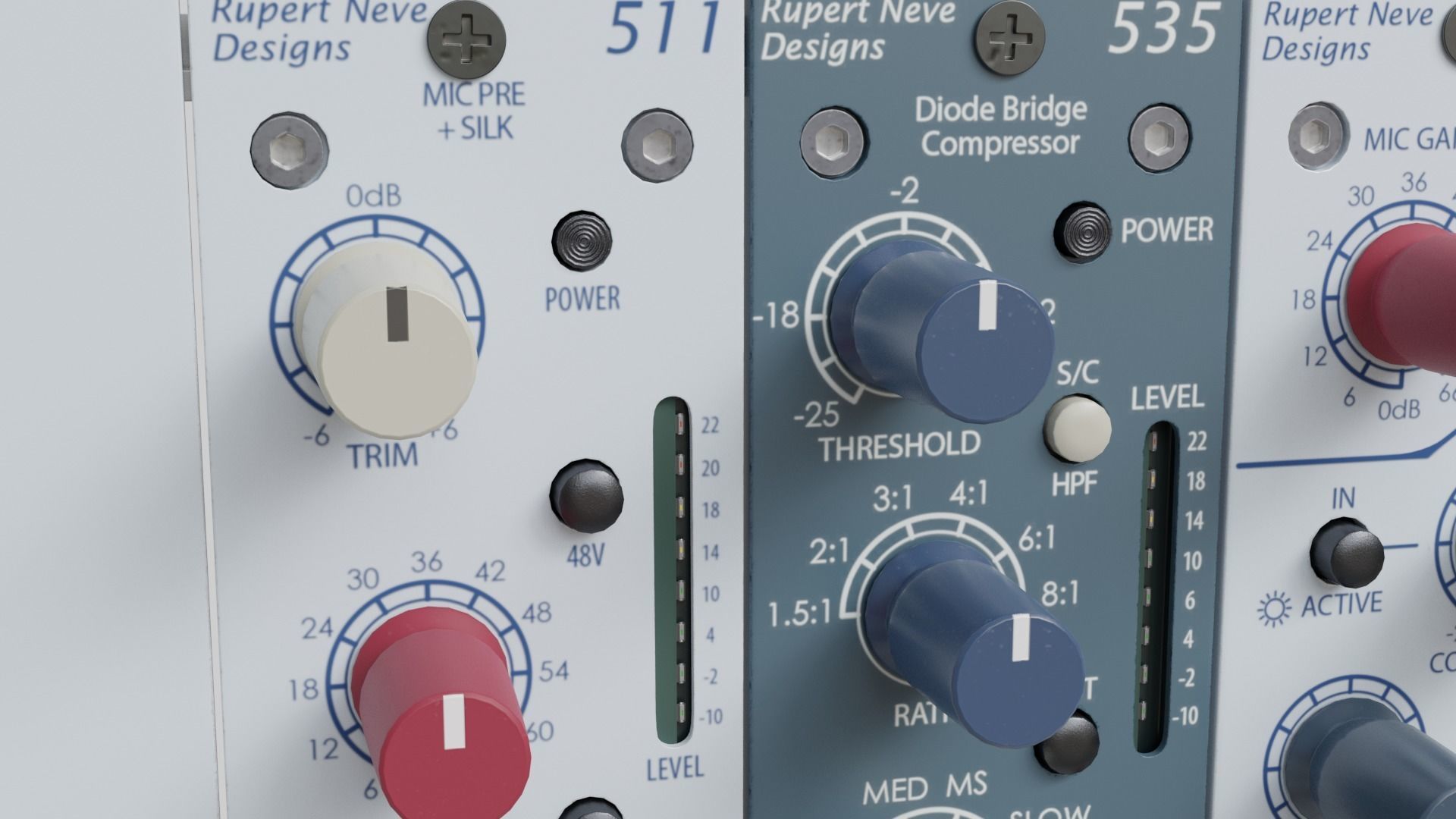 Rupert Neve Designs 500 series collections 3D model | CGTrader