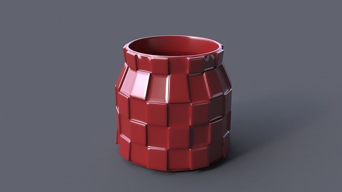 Pot 3D Print Model 13 3D model 3D printable | CGTrader