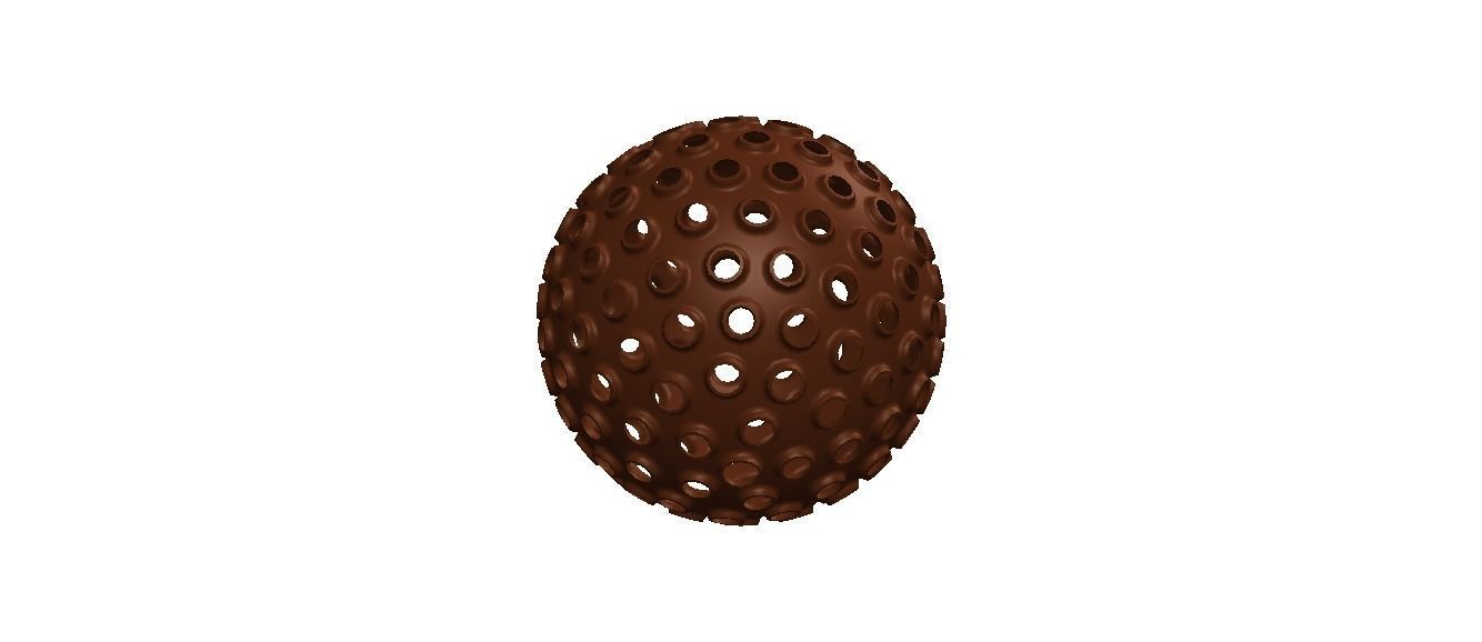 Wireframe Shape Geometric Spikes Ball 3D model 3D printable | CGTrader