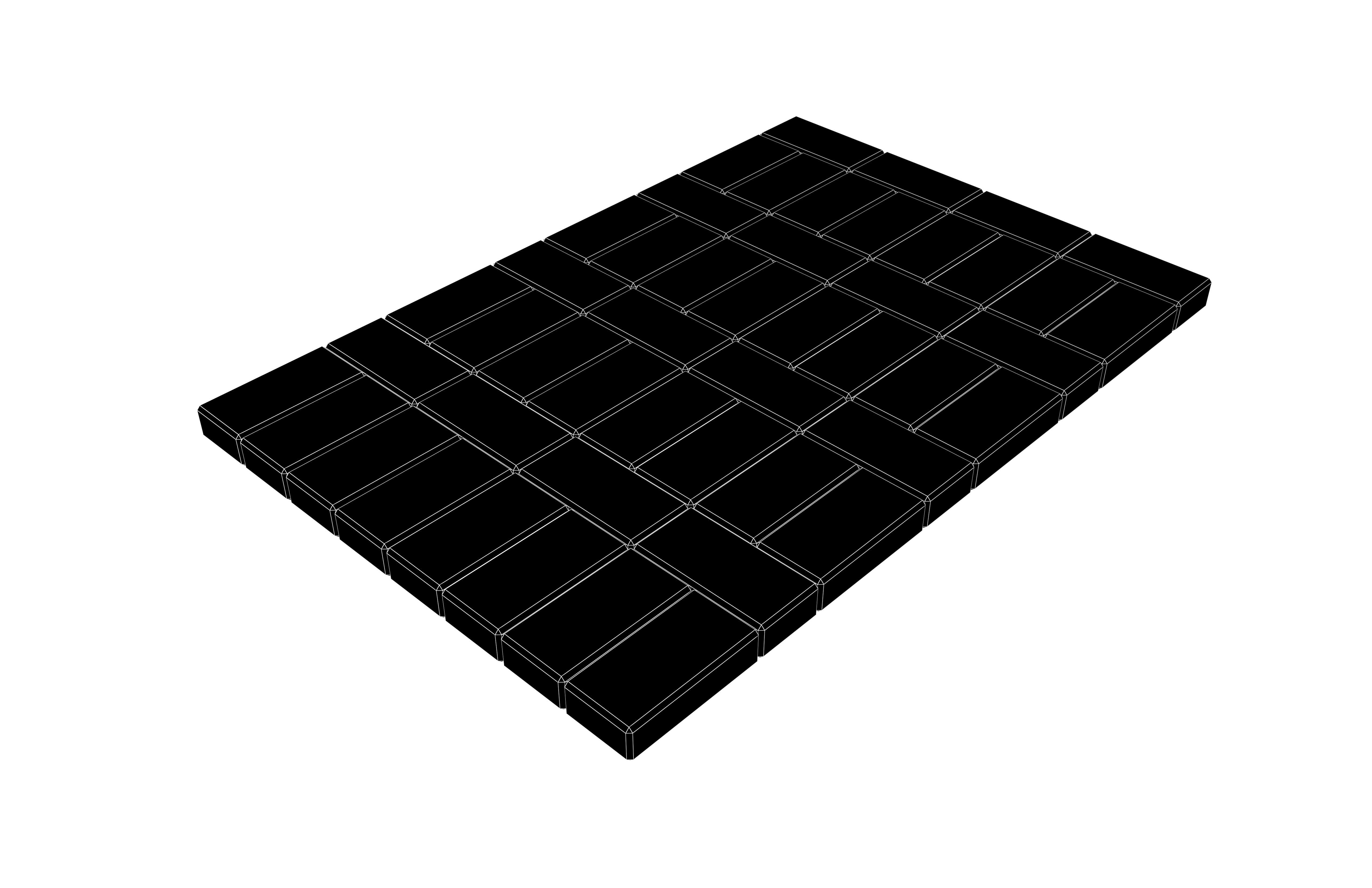 3D model Rectangular Blocks V3 001 VR / AR / low-poly | CGTrader