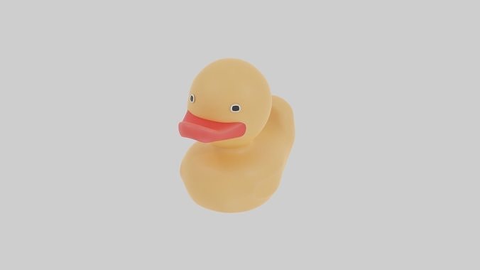 3D model Rubber Duck VR / AR / low-poly | CGTrader