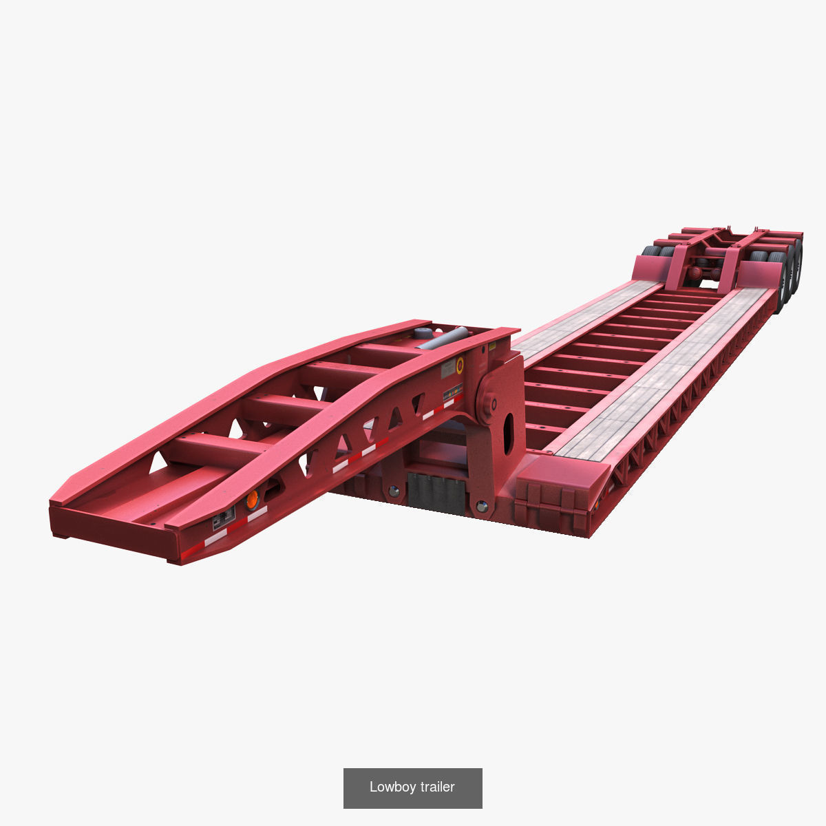 3D Model Collection Industrial semi trailers VR / AR / low-poly | CGTrader