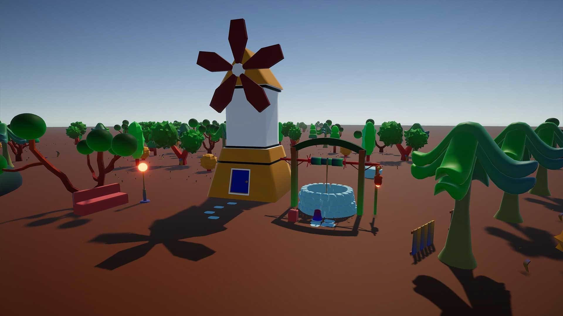 Fantasy Low Poly Environment 3D model | CGTrader