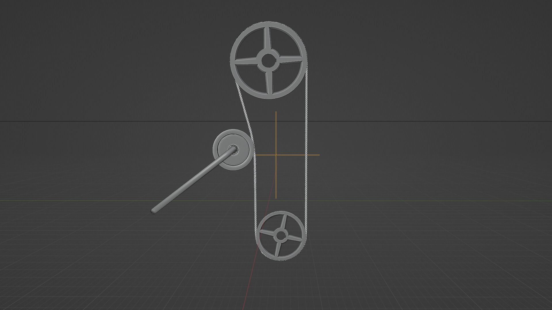 Mechanical Pulley Animated 4 3D model animated | CGTrader