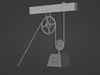 Mechanical Pulley Animated 6 3D model animated | CGTrader