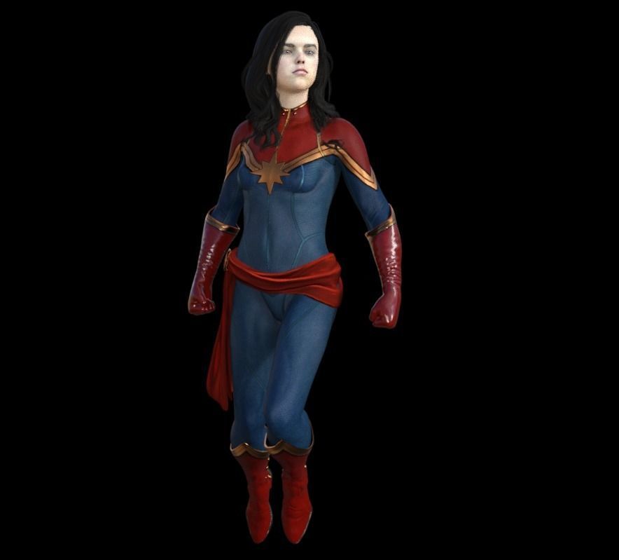 Rhaenyra superhero 3D model 3D printable | CGTrader