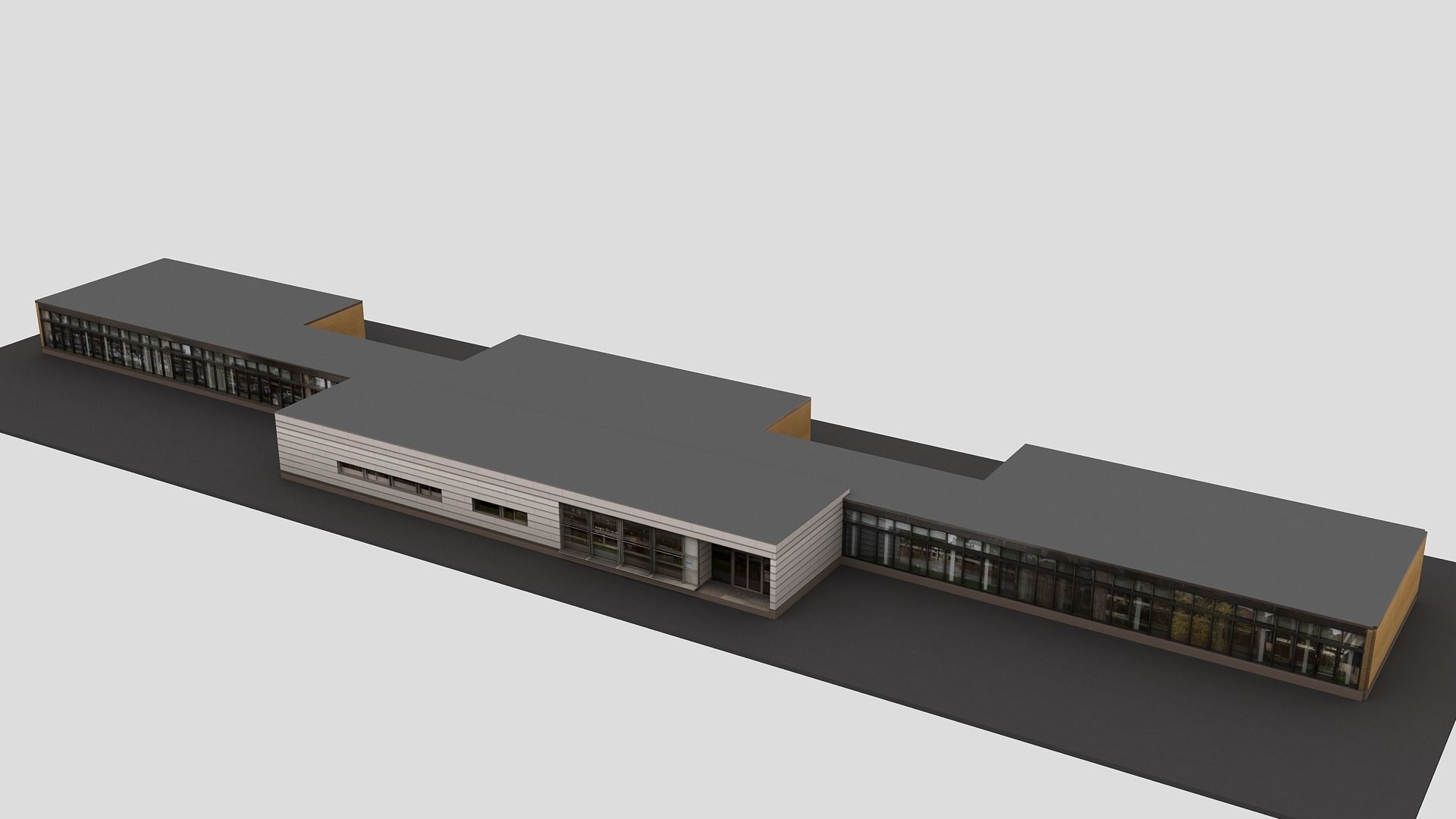 3D model Realistic European City Block Building 31 VR / AR / low-poly ...