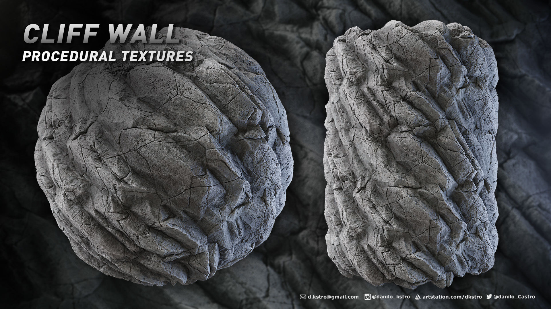 Cliff Wall - Procedural Texture Texture | CGTrader
