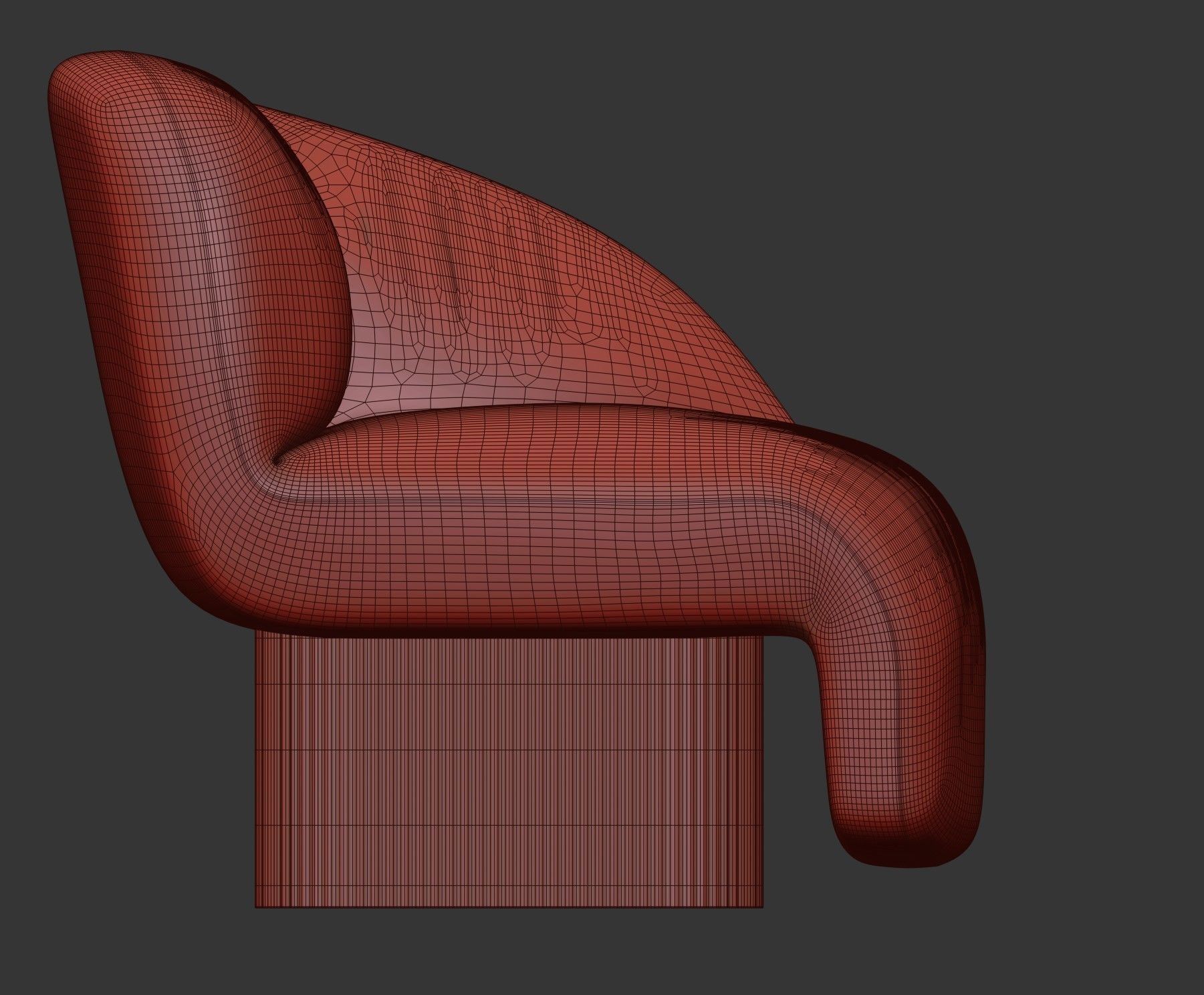 Amelia lounge chair by Jerome Bugara 3D model | CGTrader