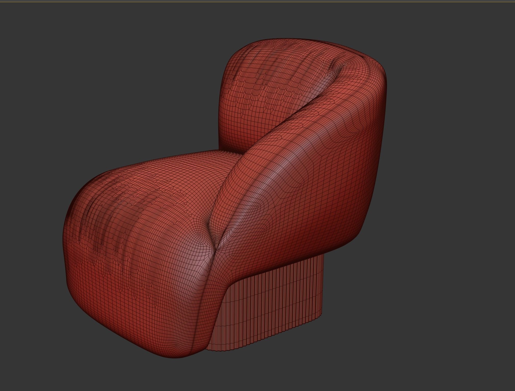 Amelia lounge chair by Jerome Bugara 3D model | CGTrader