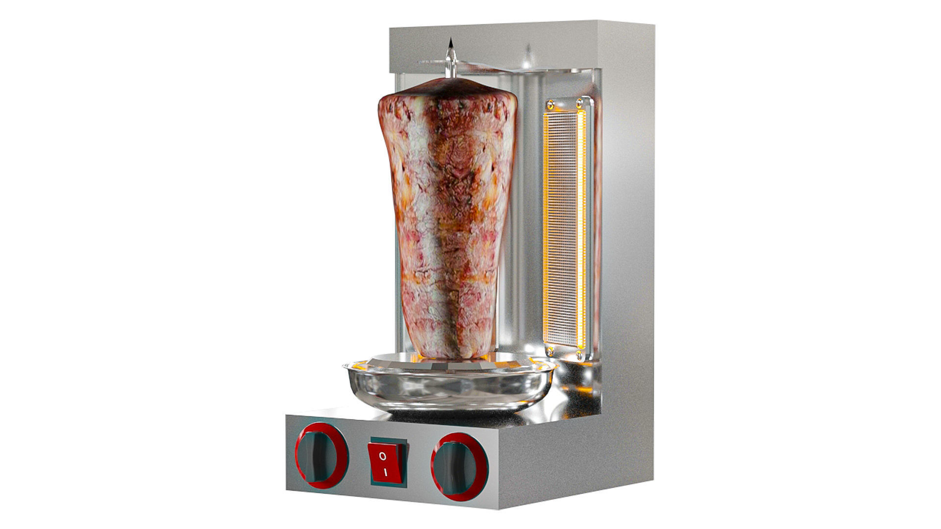 Mini Gyro Grill Machine 3D model | CGTrader