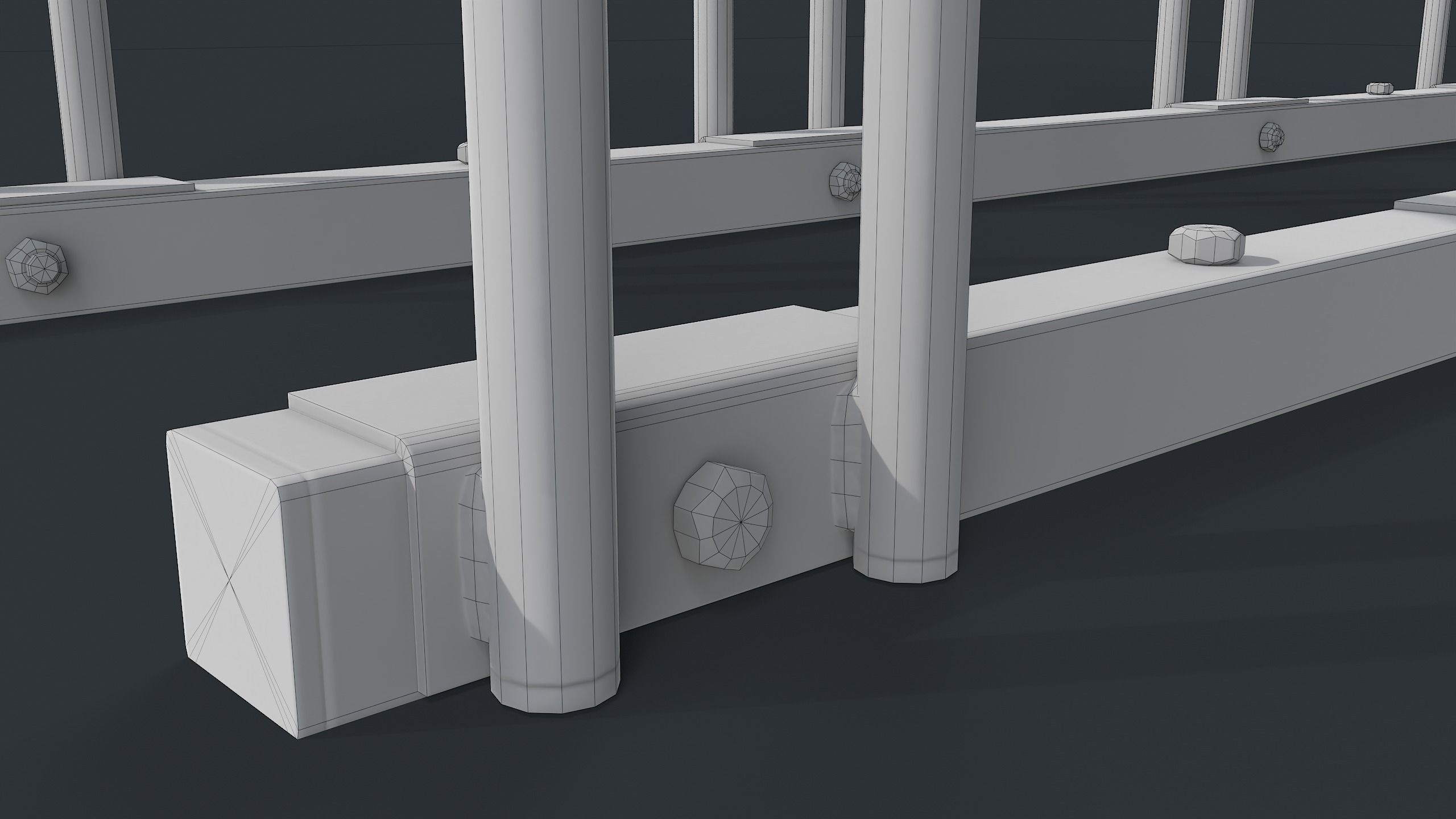 3D model Bike Rack 1 PBR Game Ready VR / AR / low-poly | CGTrader