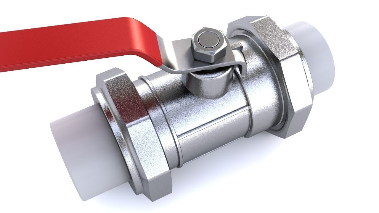 Ball Valve 3D model | CGTrader