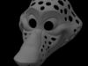 Zootopia Inspired Wolf Fursuit Head Base 3D model 3D printable | CGTrader