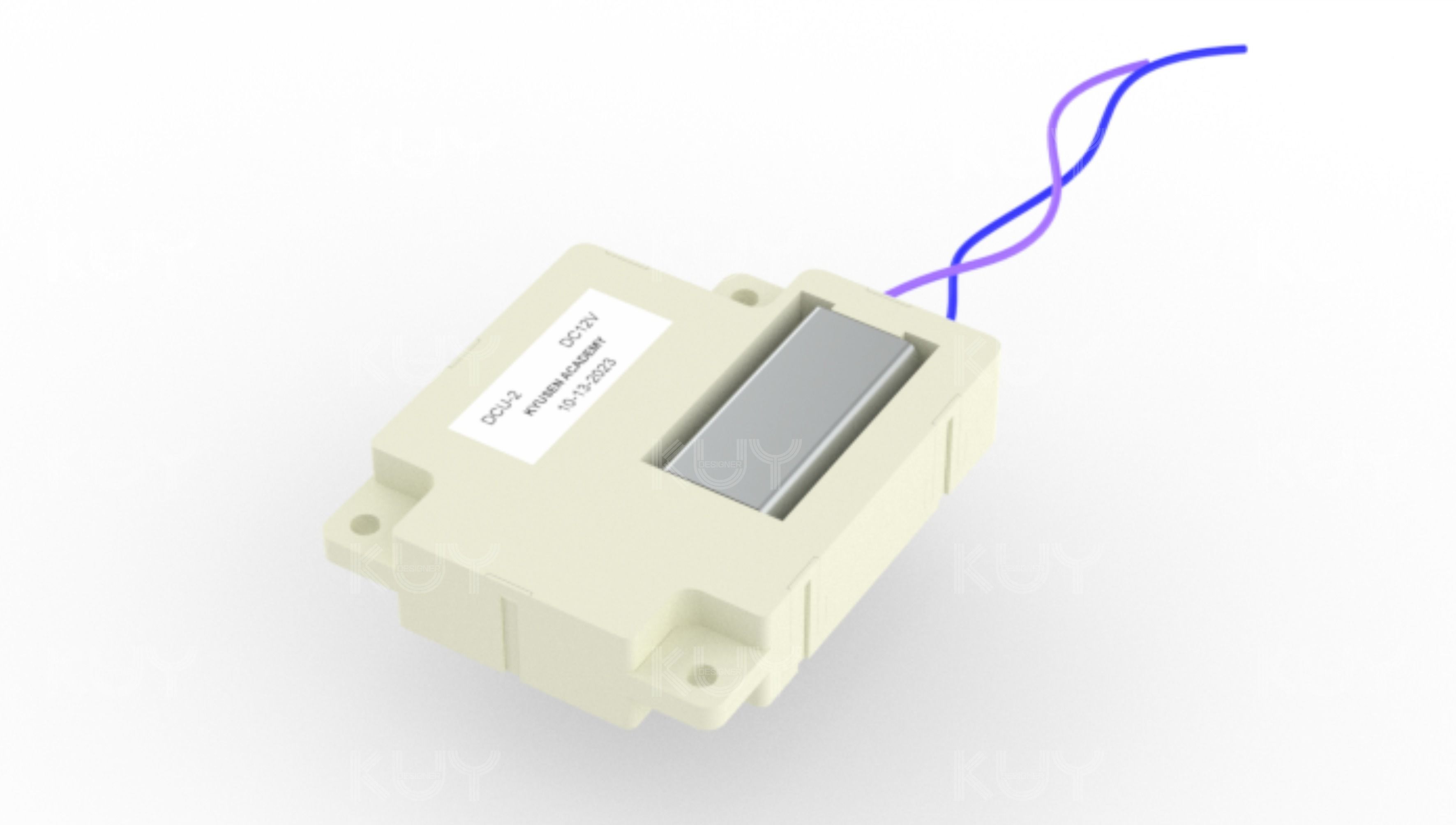Mini gear reduction motor 17-20 rpm DC12V 3D model 3D printable | CGTrader