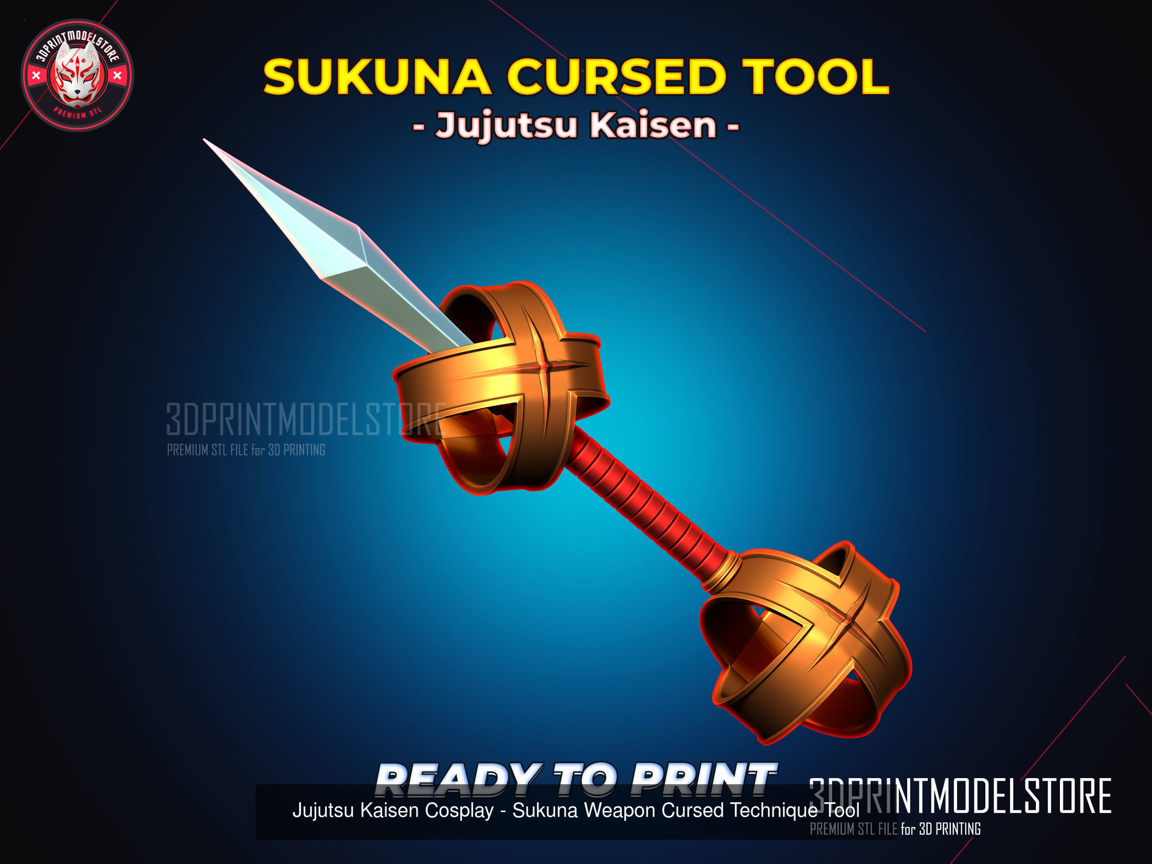 Jujutsu Kaisen - Sukuna Cosplay Collection - Halloween Mask 3D ...